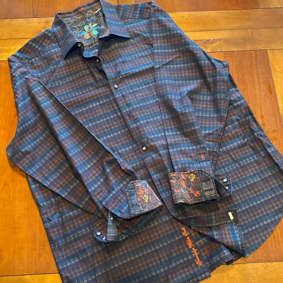Robert Graham | Shirts | Robert Graham Patterned Button Down Shirt With ...